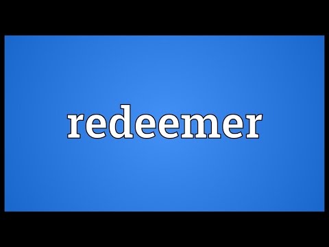 Redeemer Meaning