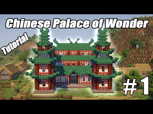 Chinese Mansion Palace Minecraft Map