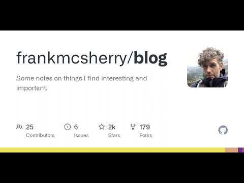 blog/posts/2025-06-03.md at master · frankmcsherry/blog
