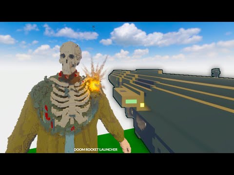 Realistic Experiments With DOOM Rocket Launcher | Rocket Launcher Insane Weapon | Teardown