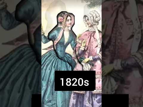 evolution of women's clothes 1800s to 2024 #motivational #shots #history #viral #evaluation #women