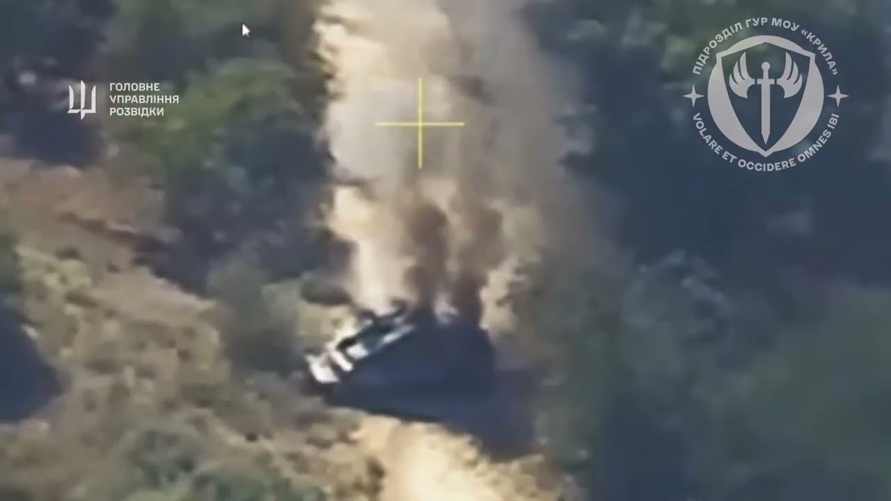Russian Osa air defense system destroyed by Ukrainian FPV in Kherson ...