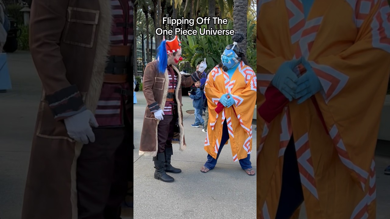 Buggy takes his middle finger to the rest of the pirate world, Part 12 #anime #onepiece #cosplay