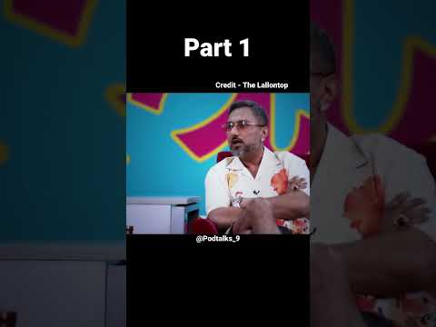Honey Singh talk about Mafia mundeer 😱😱 #shorts #youtubeshorts #podcast #viral