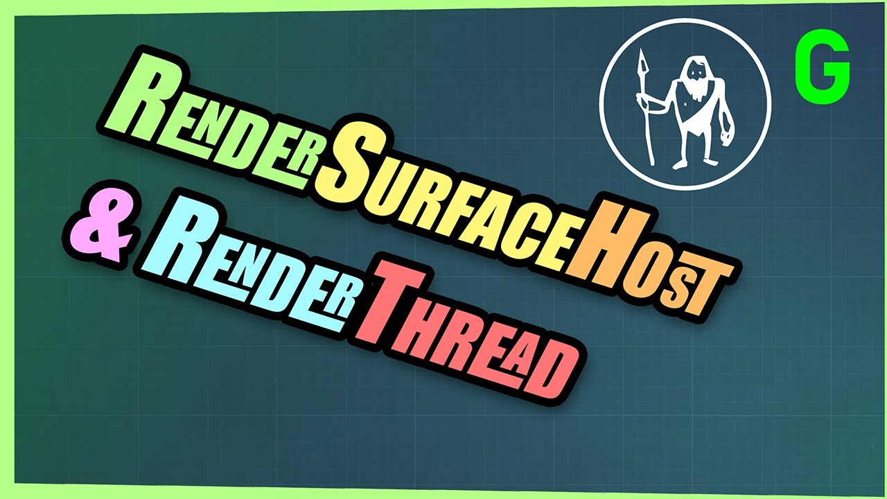 Game Engine Programming 083.1 - Improving render surface host