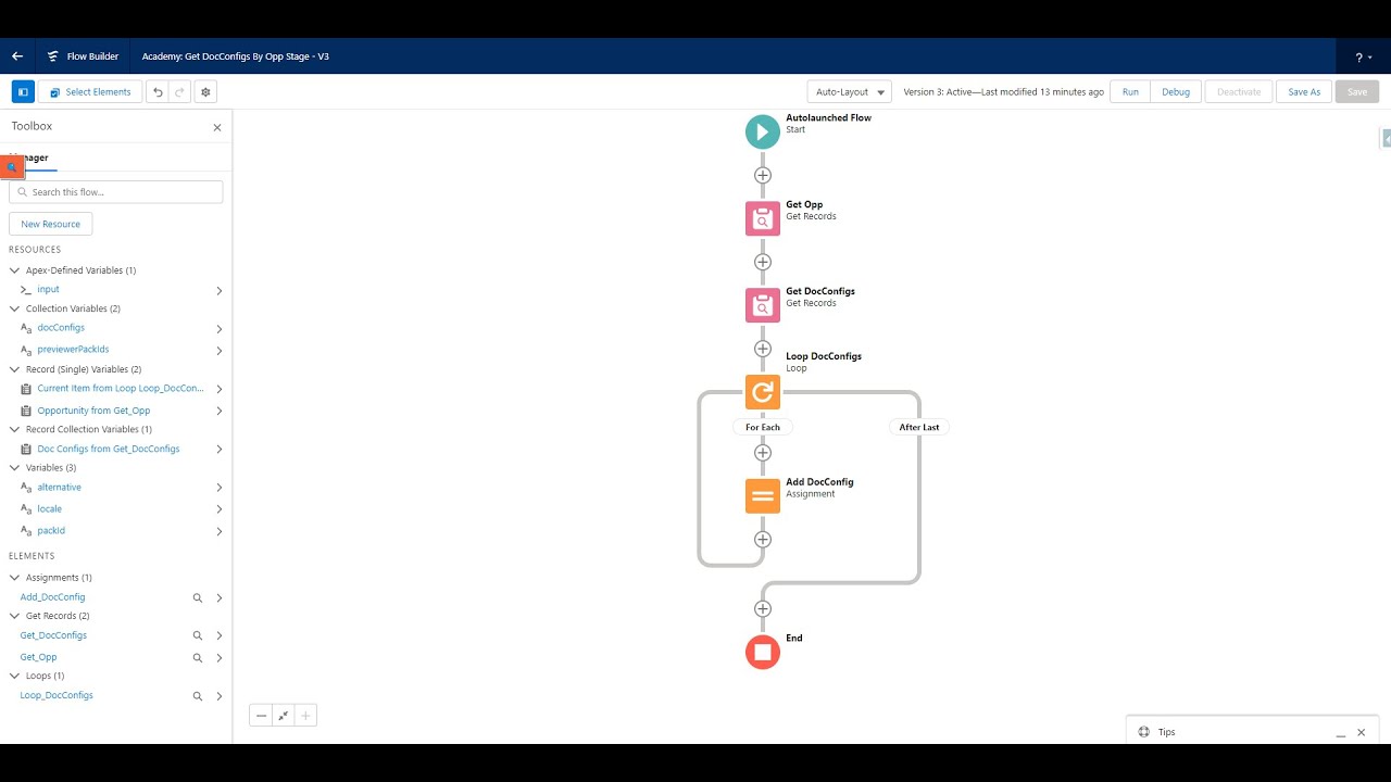 PDF Butler Component - Get Config Data By Flow