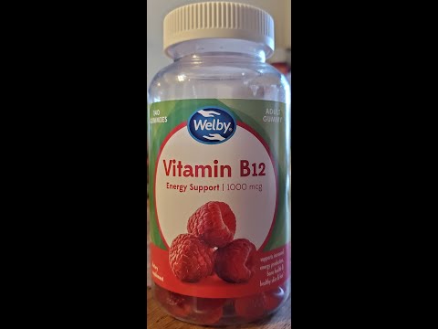 Welby Vitamin B12 Adult Gummies Dietary Supplement Review