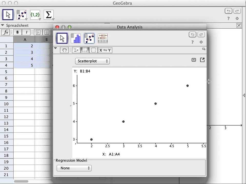 Geogebra Two Variable
