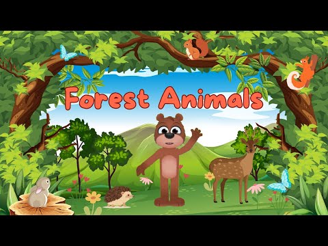 Learn All About Forest Animals - Short Educational Story for Kids