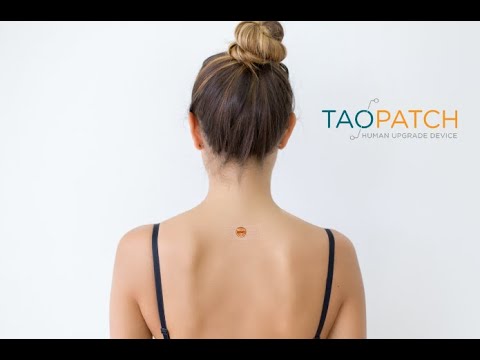 Taopatch: Wearable nanotech device to improve posture, chronic pain ...