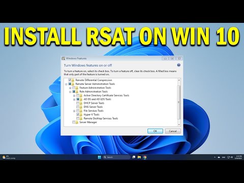 How To Install RSAT Remote Server Administration Tools for Windows 10 - Quick Fix