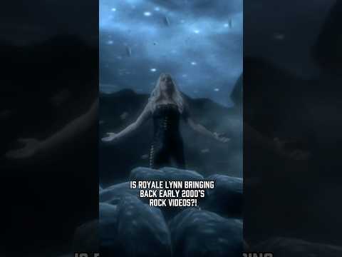 Royale Lynn Bringing back early 2000’s videos?! #rock #musicvideo #metal #music #vibes #new #news