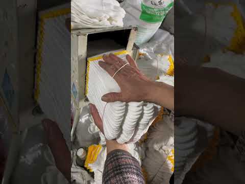 Part 43 White woolen cotton gloves are encrypted and wear-resistant mittens laborprotectiongl