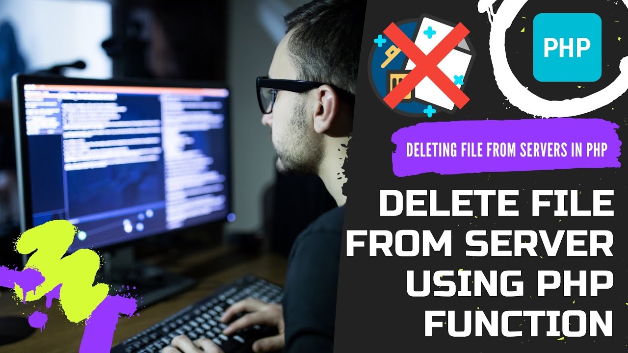 How to delete file from server folder using php function