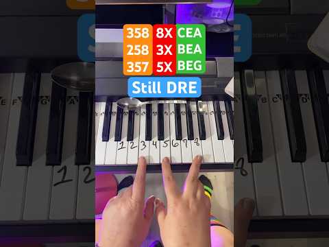 EASIEST Still DRE Piano Tutorial EVER‼️🤯🤯🤯