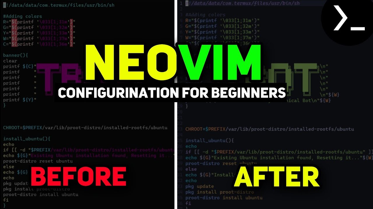 Neovim Configuration for Beginners (in 5 mins)
