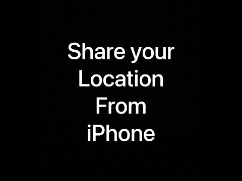 Share your location from iPhone #iPhoneXr