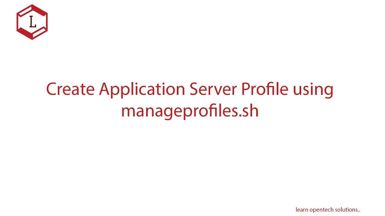24.WAS7.0-Create Application Server profile using manageprofiles cmmand-Linux