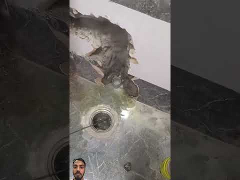 How to clean your sink pipe choke up with caustic soda #causticsoda #plumbing #cleaning #pipeline