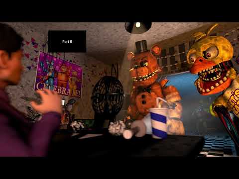 (SFM/C4D/BLENDER) FNAF 1-4 MASHUP COLLAB MAP (10/17) (1/17)