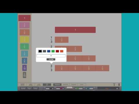 Mixed Numbers - With Fraction Tiles