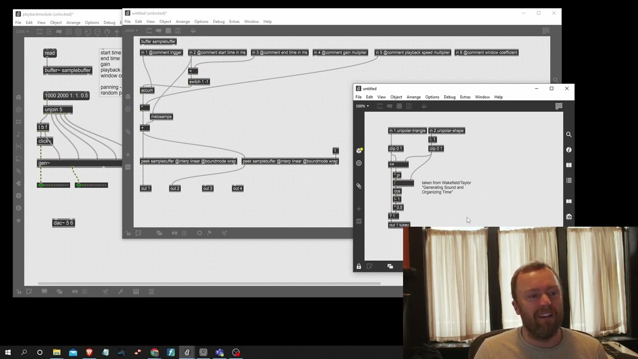 Building a Sample Playback Module in MAX with Gen~ and Poly~
