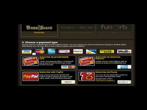 How to Enter the RuneScape GiftCard Codes