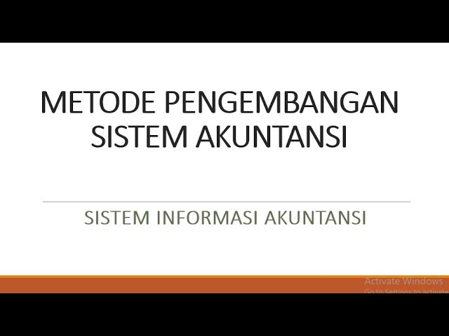 Understanding Accounting Information System Development Methods | Galaxy.ai