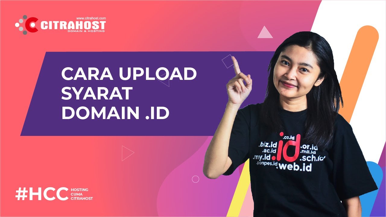 CARA UPLOAD SYARAT DOMAIN .ID DI HALAMAN MEMBER CITRAHOST