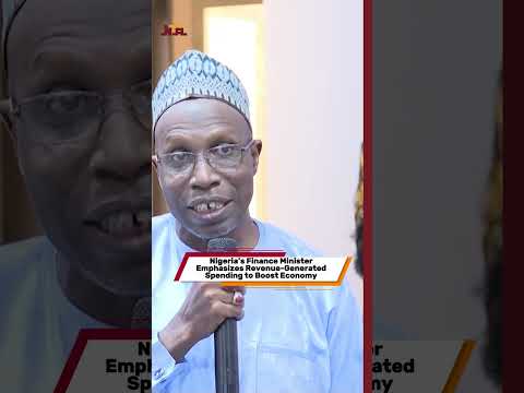 Nigeria’s Finance Minister Emphasizes Revenue-Generated Spending to Boost Economy