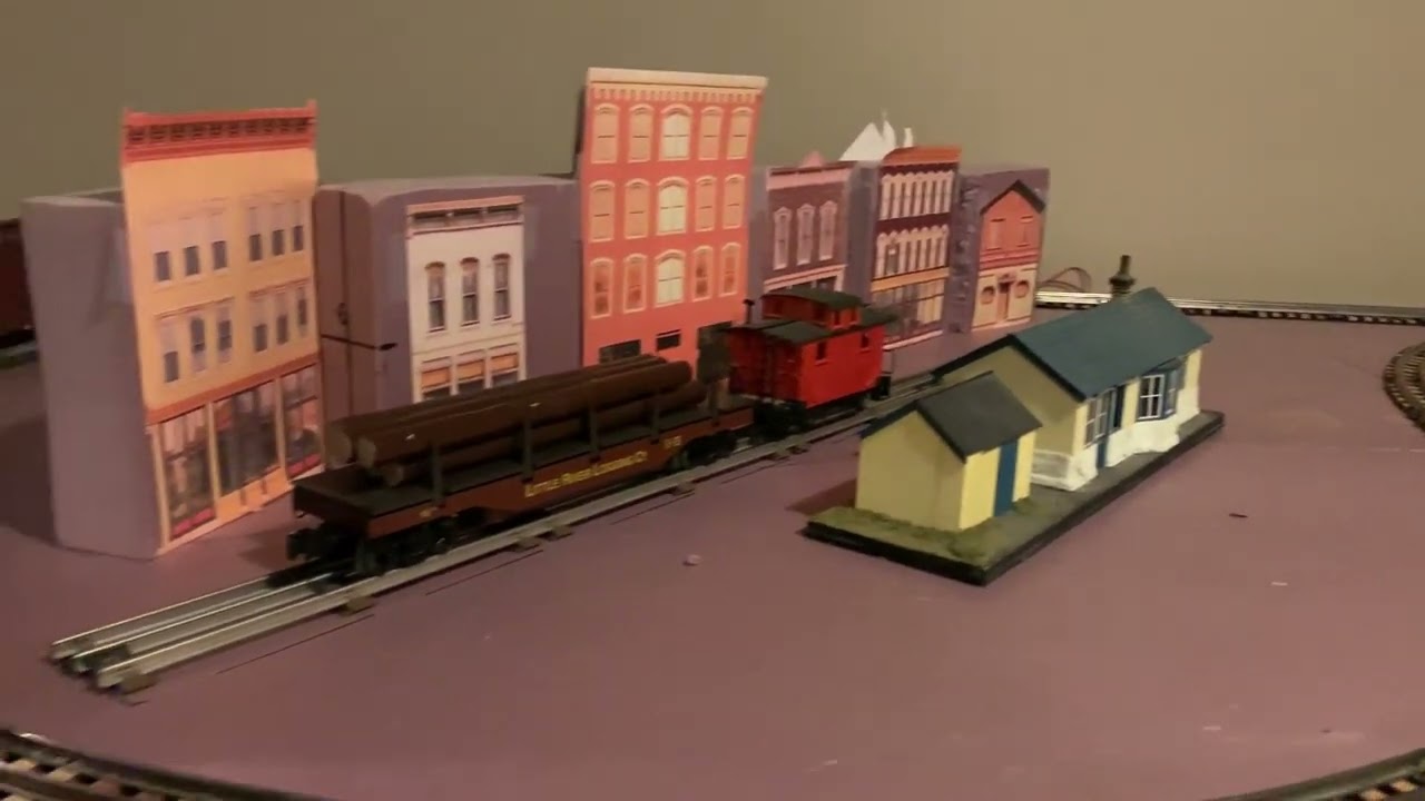 Williams 4-6-0 - CPR mixed train.