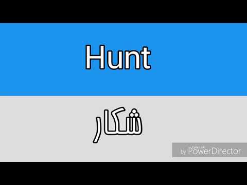 Hunt | English Learning | Vocabulary | Words Meaning | Mehran Speaking Tv