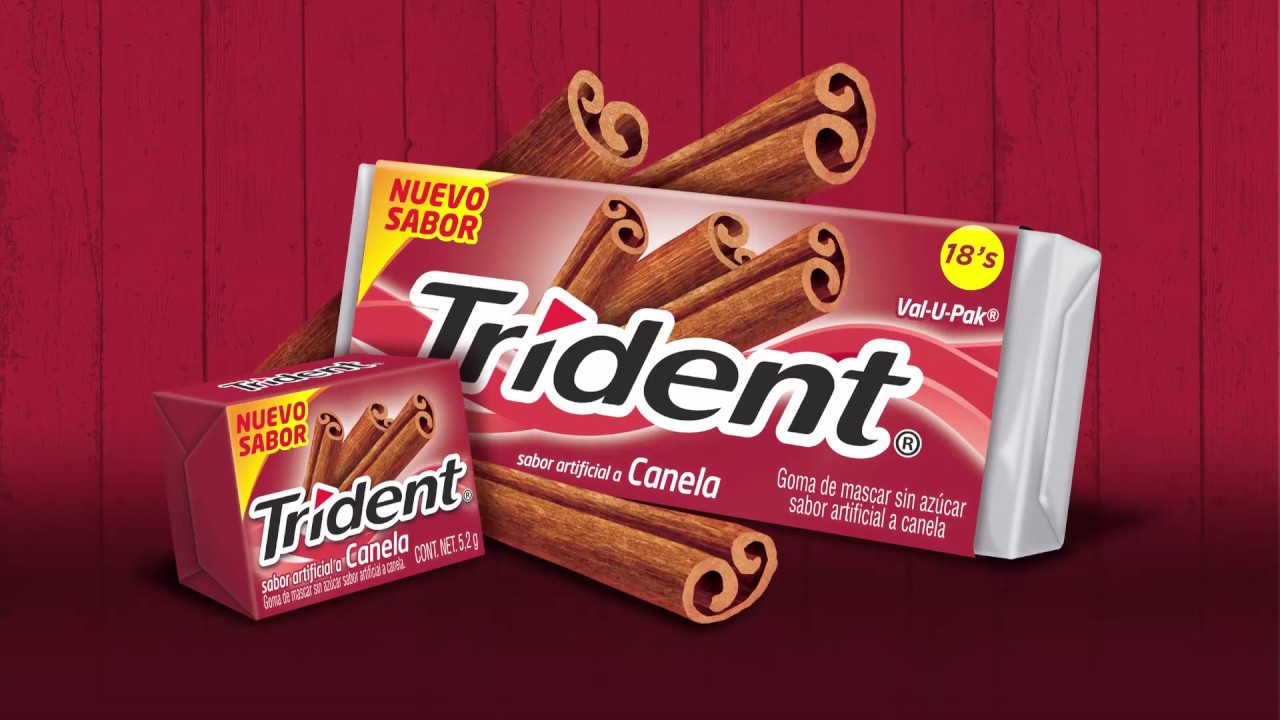 ¡Nuevo Trident Canela!