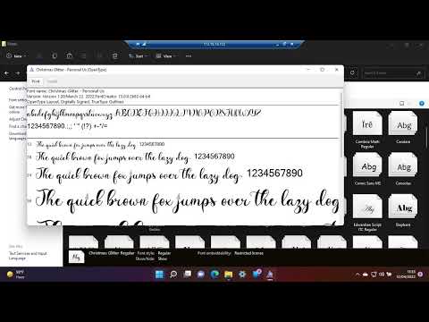 How to Install (and Uninstall) Fonts on Windows 11