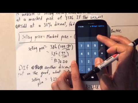 S1 Math 10.4 Discount and GST