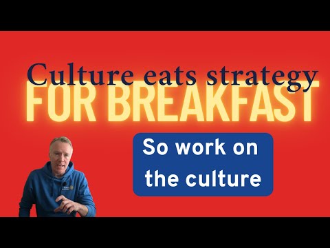 Why culture eats strategy for breakfast (and what small businesses can learn)