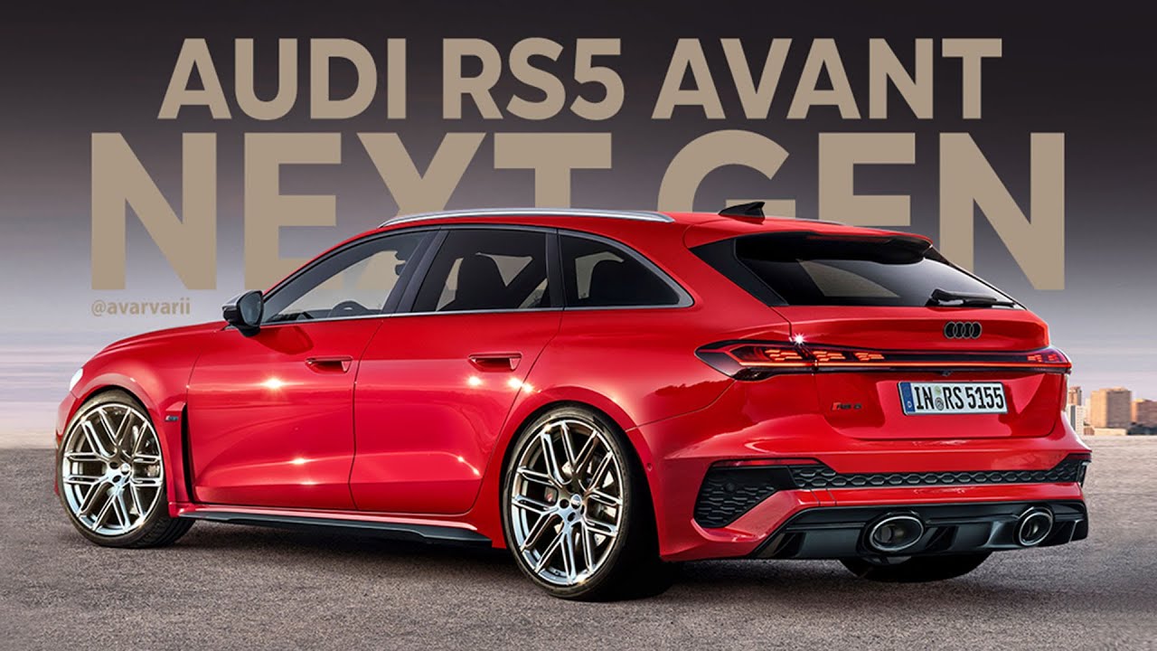 New 2026 Audi RS 5 Imagined in Sedan and Avant Body Styles Ahead of Its ...