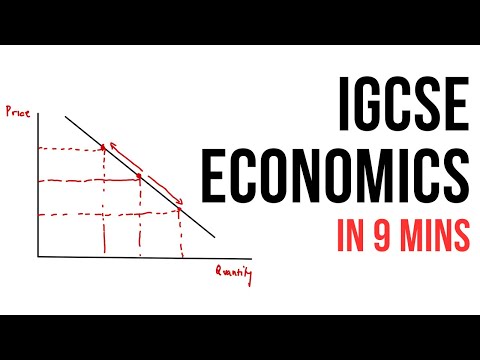 All of IGCSE Economics in 9 minutes (summary)