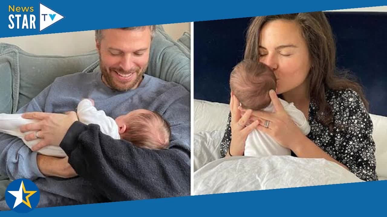 BBC's Rick Edwards and wife Emer Kenny arrival of baby in first photos