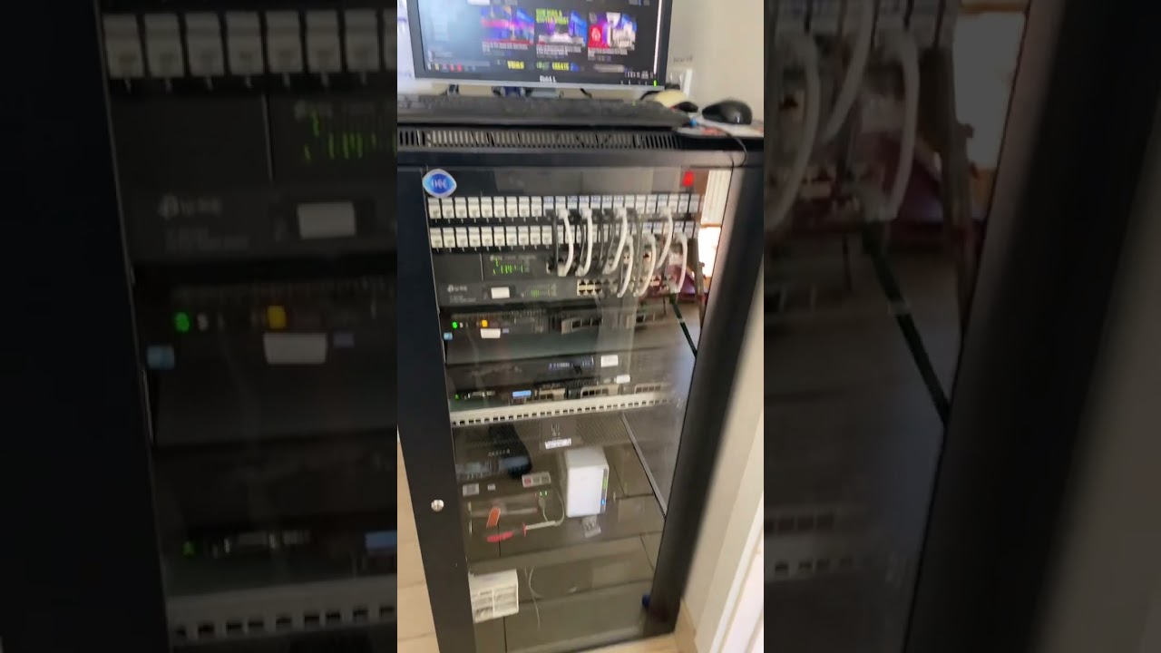 My Network and Server Lab/Rack #homelab #network #business #proxmox #server #homenetworking #youtube