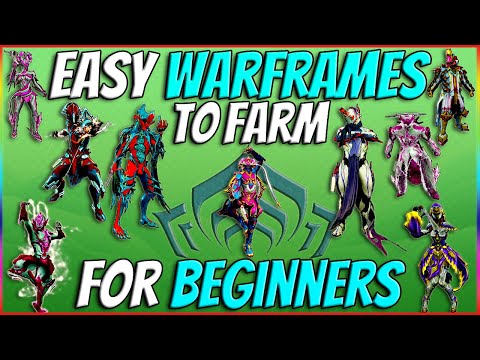 Top 10 Easiest Warframes To Farm For Beginners! (Warframe Guide 2024)