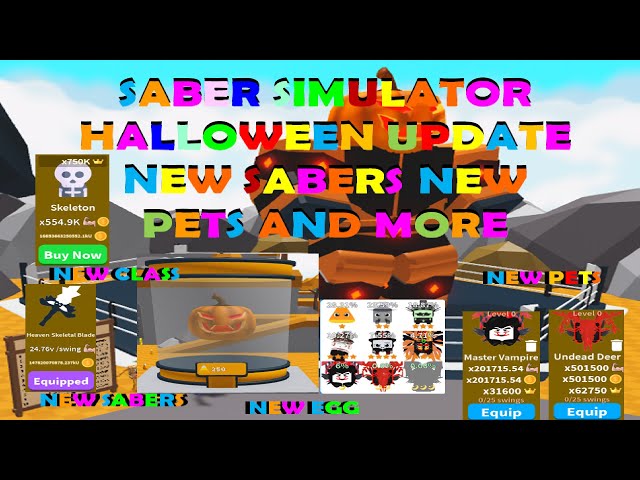 Roblox Saber Simulator codes in October 2022: Free coins, Charms, and more