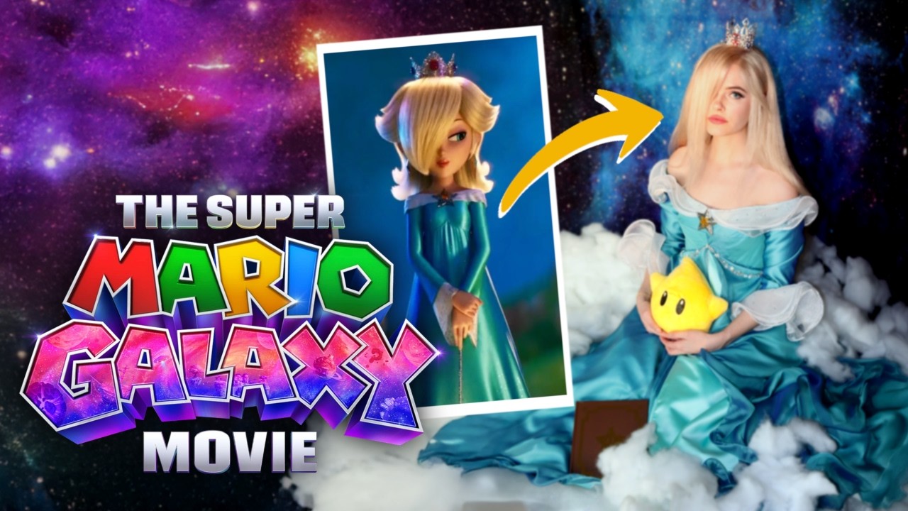 Making a live action Rosalina Cosplay from Super Mario Galaxy