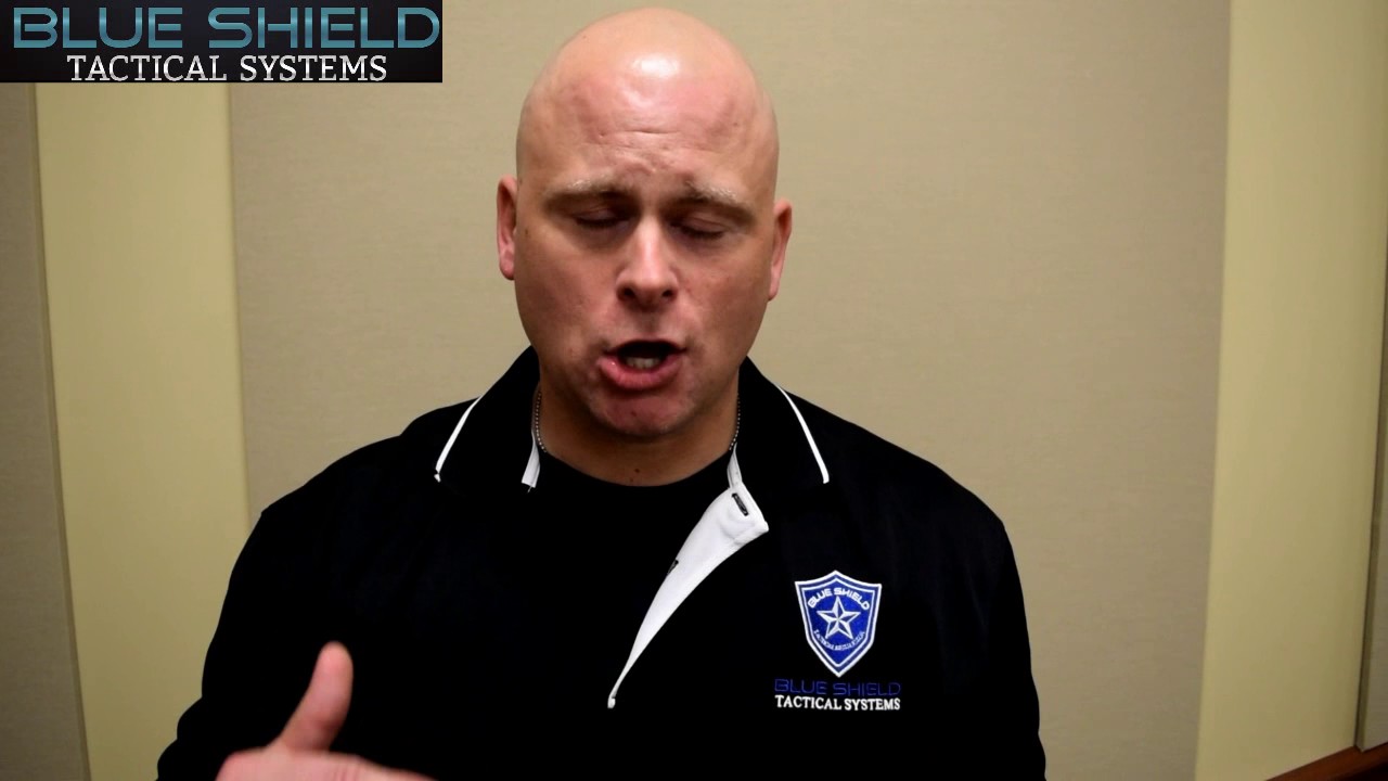 Blue Shield Tactical Systems De escalation Tip