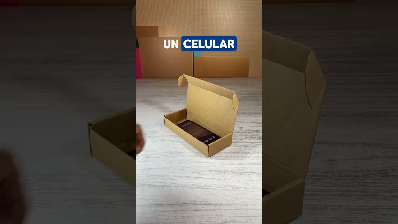 Paquete de 250 piezas de una caja que mide 21x9x3.5 cm, la cual es ideal para el envío de tus