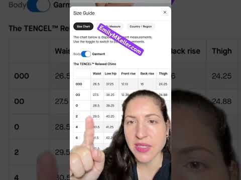 Size chart hack to start your fashion brand #startabusiness #fashionentrepreneur #fashionbrand