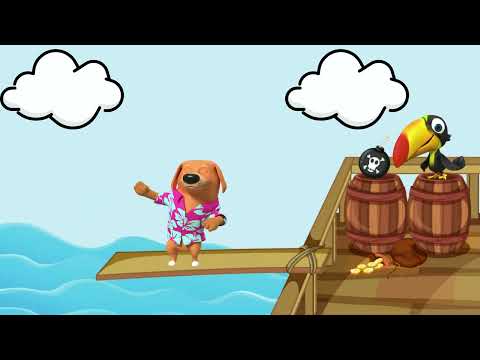 S Blend Pirate Ship Artic Adventure (Free Speech-Language Pathology Articulation Videos)