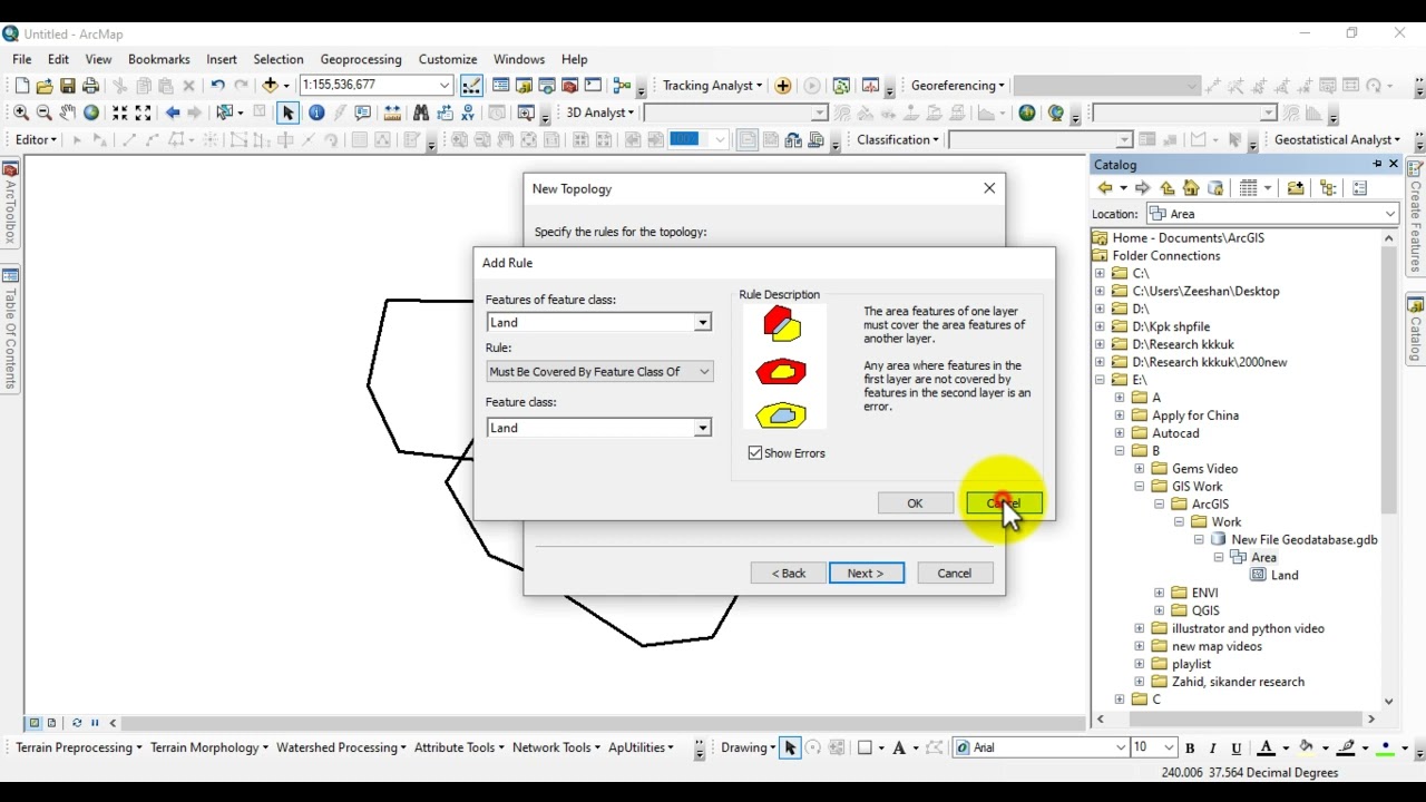 Topology Error in Polygon/ Remove polygon Topology Error