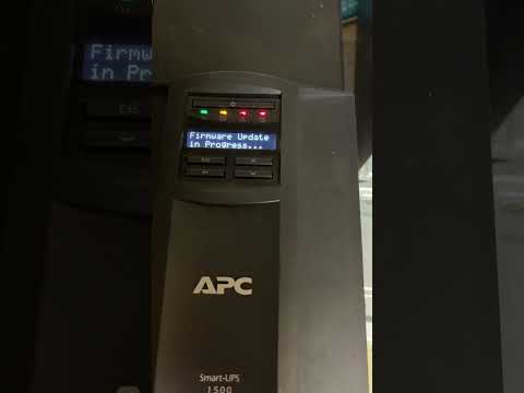 Firmware update APC Smart SMT1500I