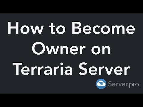 How to Become Owner on Your Terraria Server - Terraria TShock